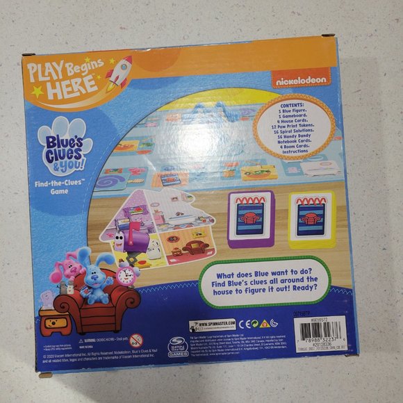 Toys | Blues Clues Find The Clues Game | Poshmark